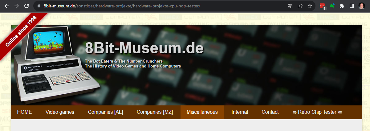 Building a 6502 (and W65C02) NOP Tester - Digicool Things