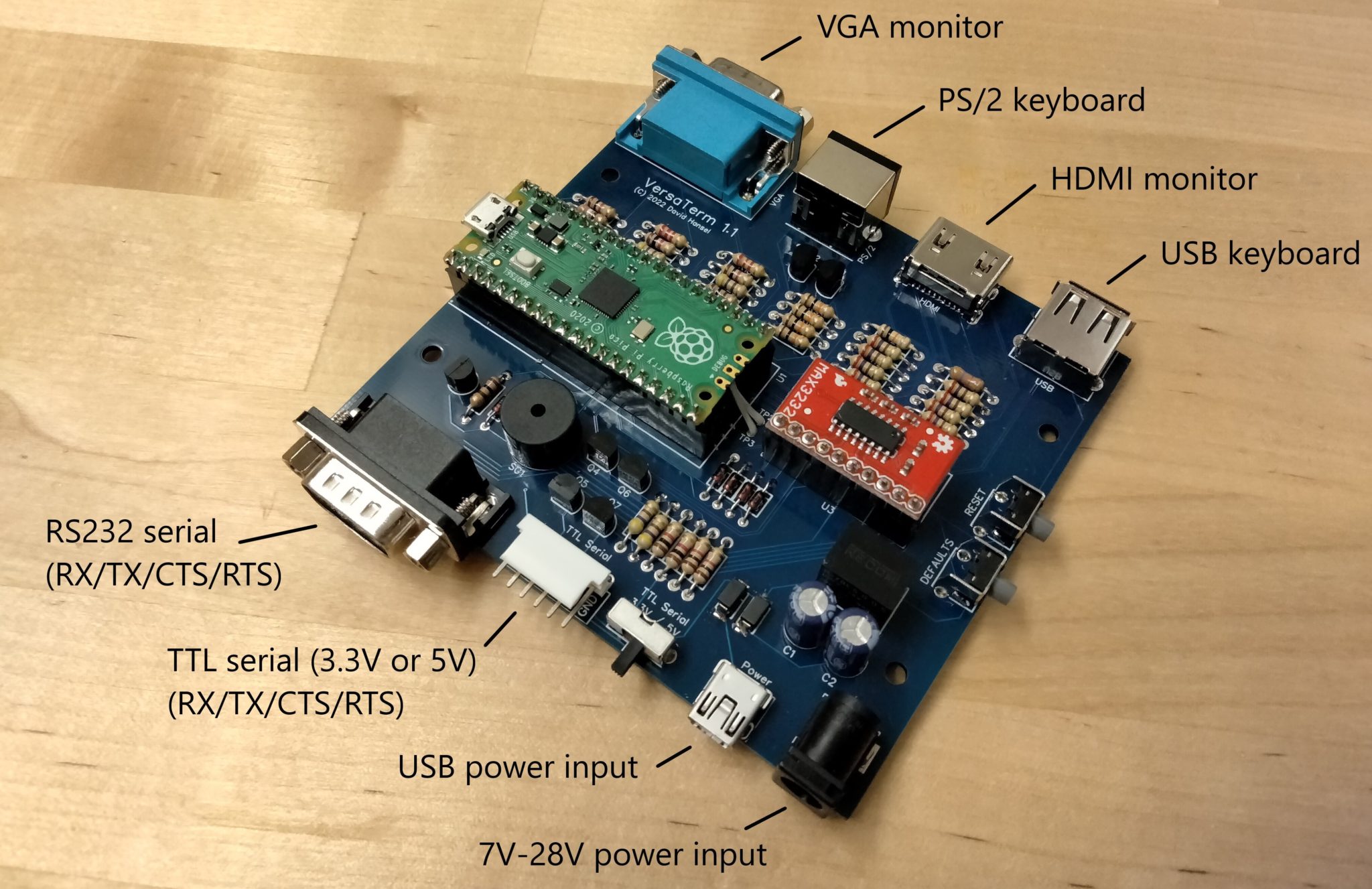Building a VersaTerm – A Retro Computing Serial Terminal - Digicool Things