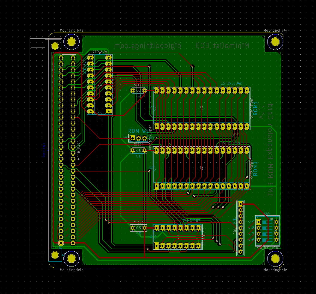 Minimalist Europe Card Bus (MECB) – 1MB ROM Expansion Card (Part 1 ...