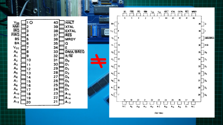 HD63C09 PLCC Packaged CPUs Received & Tested! - Digicool Things