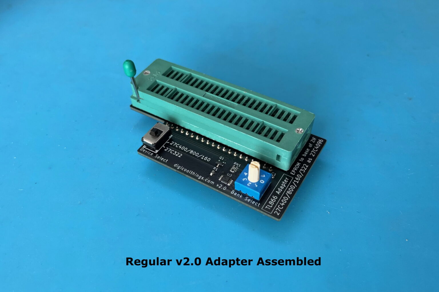 EPROM Programmer Adapter for 27C400/800/160 and 27C322 16bit EPROMS ...