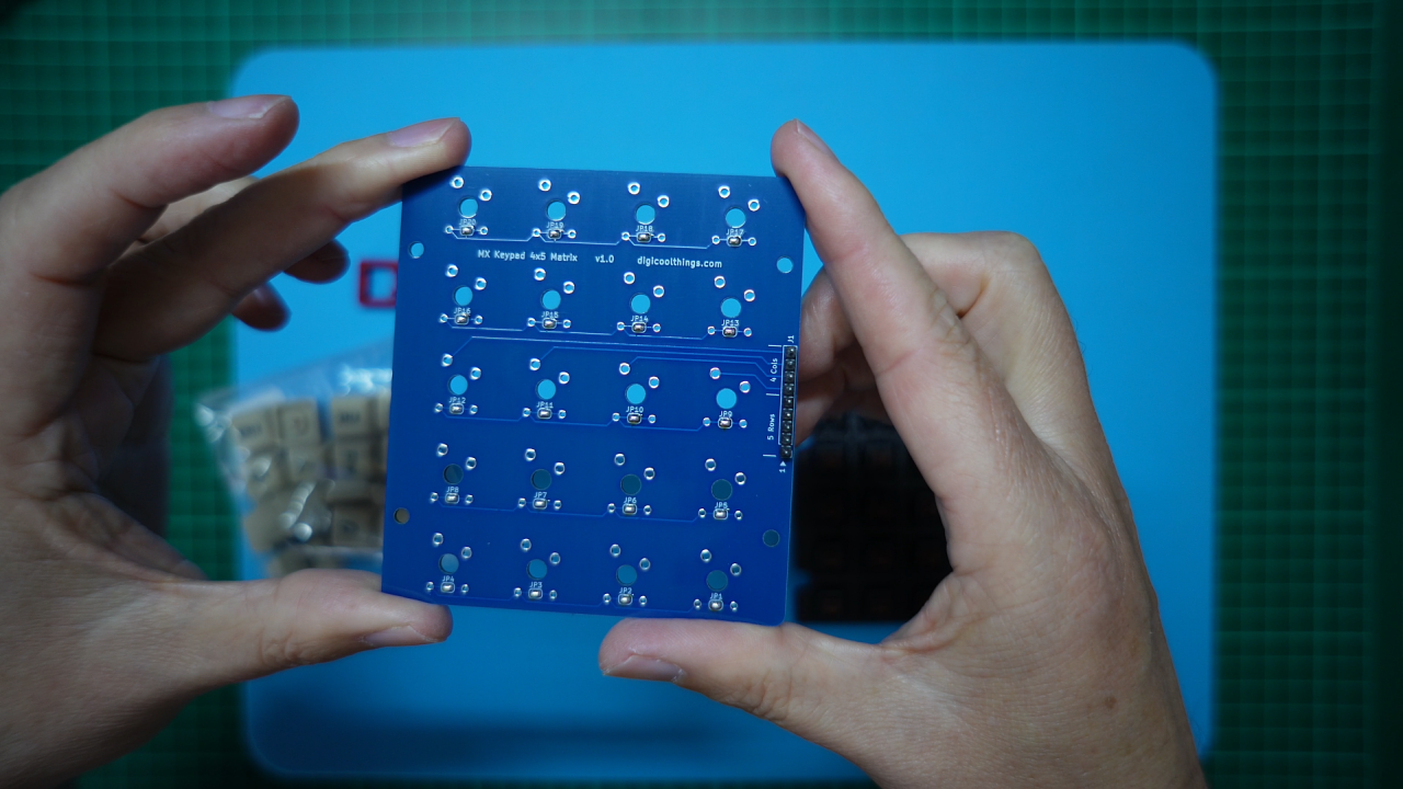 Hexadecimal 4×5 Matrix Keypad – Ultimate Cherry MX - Digicool Things